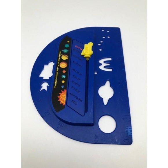 Toys | 1994 Mcdonalds Magic School Bus Space Tracer 6 Long Protractor ...